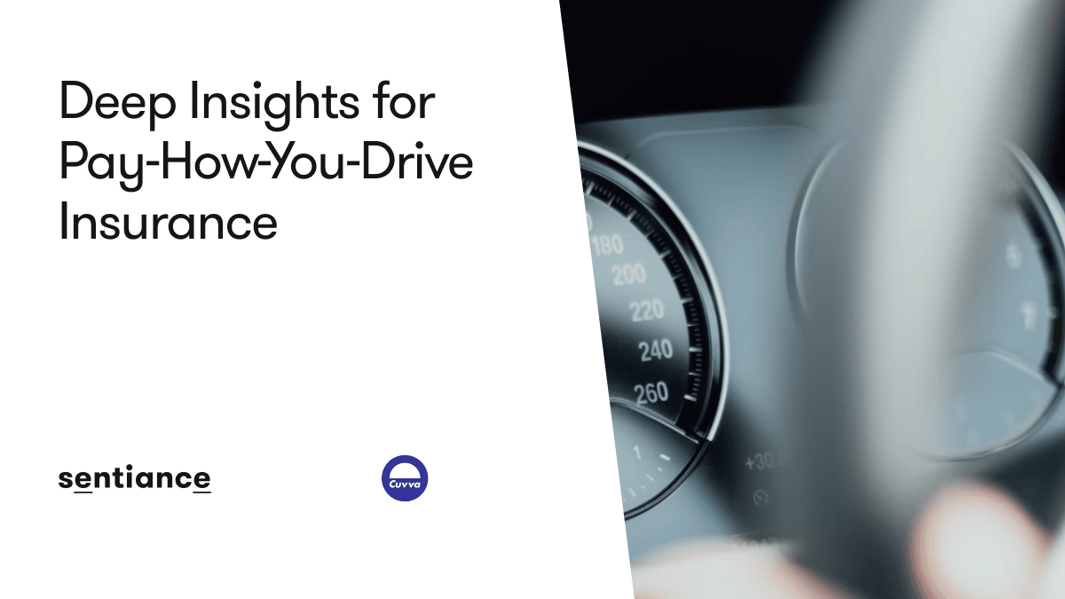 Deep Insights for Pay-How-You-Drive Insurance with CUVVA - Success Story